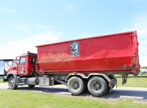 Dumpsters front, side and rear - River Parish Disposal